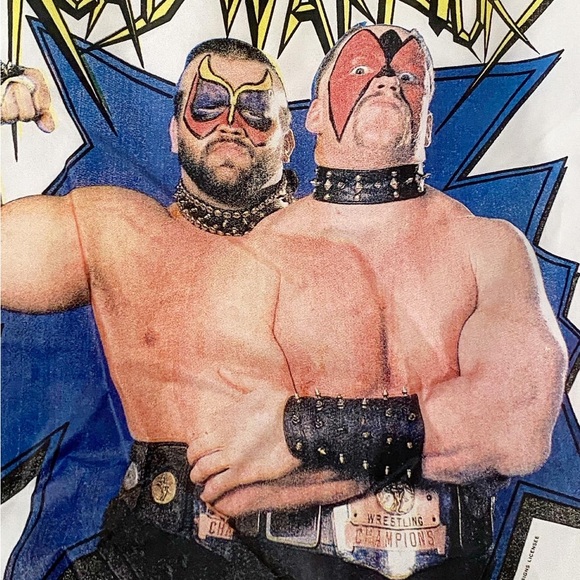 WWE | Jackets & Coats | Vintage Wwf Wcw Wrestling Road Warriors Animal ...